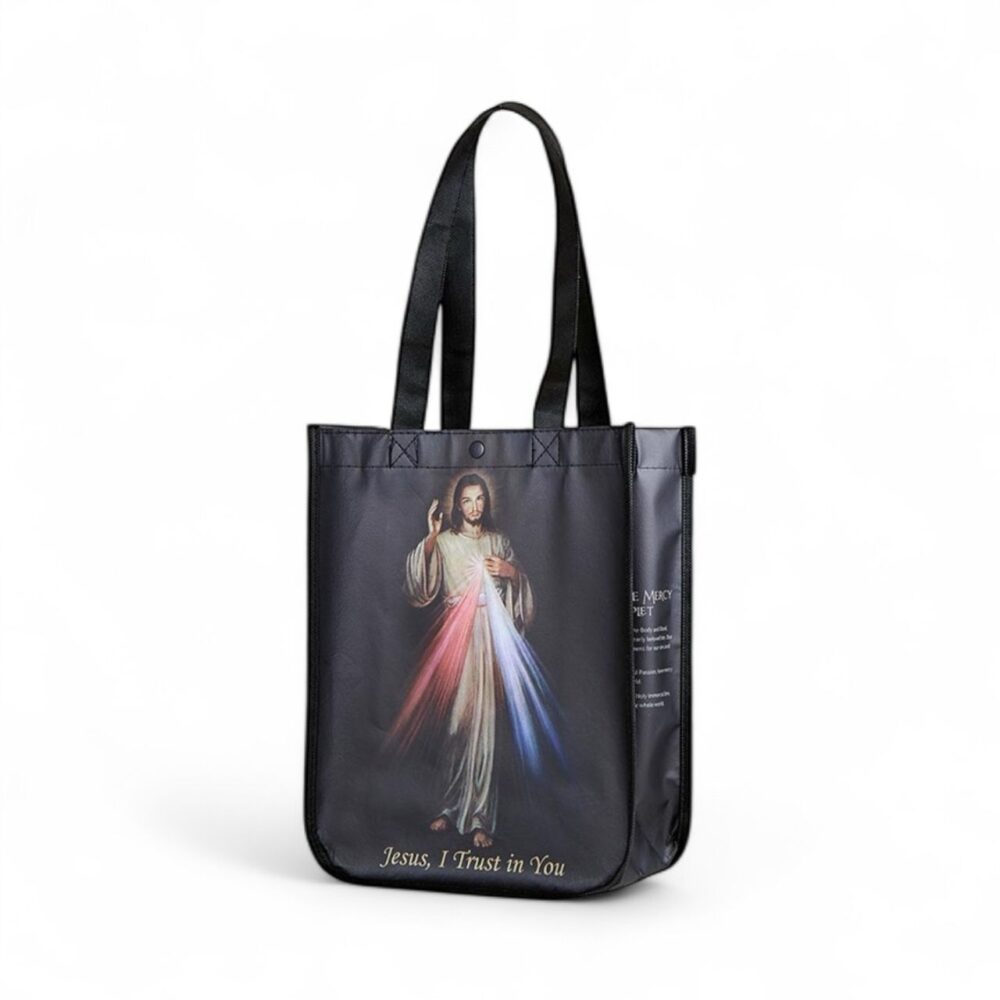 Divine Mercy Small Eco-Friendly Tote Bag - Radio Tele Lafwa